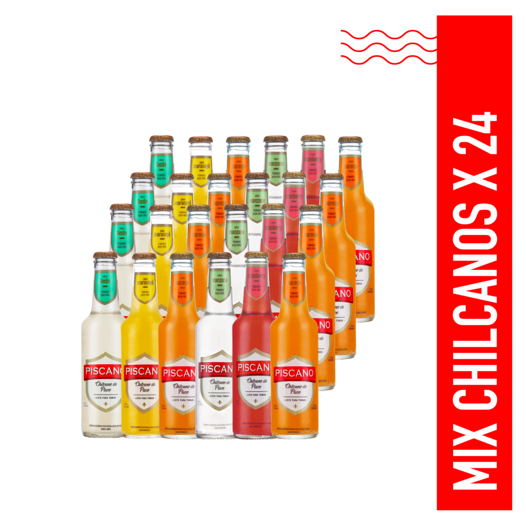 Mix de Chilcano de Pisco 275ml x 24un – Piscano