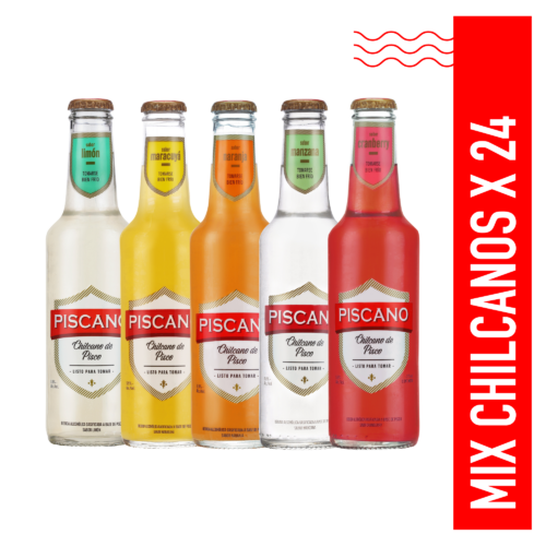Mix de Piscano Sour 700ml x 12un – Piscano