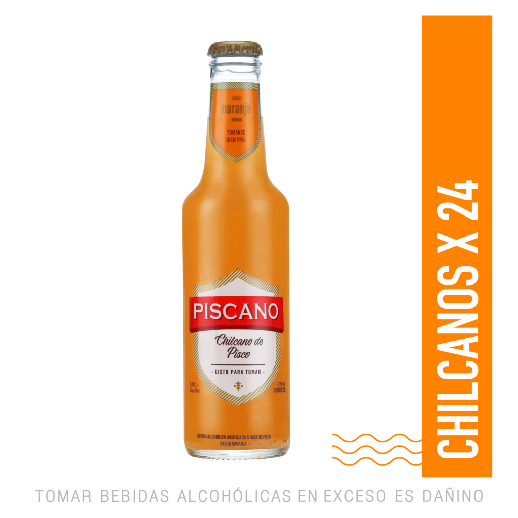 Chilcano de Pisco sabor Maracuyá 275ml x 24un – Piscano