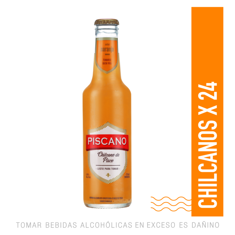 Chilcano de Pisco sabor Maracuyá 275ml x 24un – Piscano